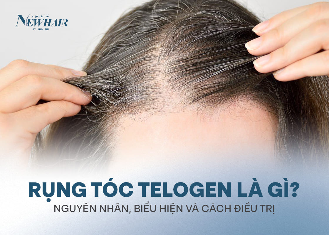 Rụng Tóc Telogen Là Gì? Nguyên Nhân, Biểu Hiện Và Điều Trị